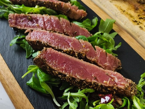 RECETA - Tataki atún rojo con ZATAR, paso a paso😋💥 - Kondimenta