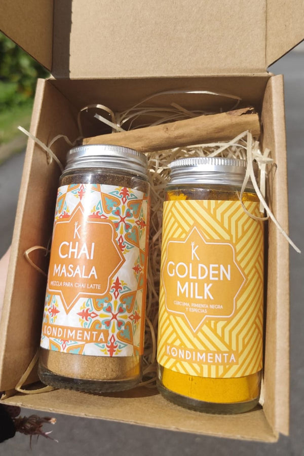 Pack Chai Masala & Golden Milk | Kondimenta